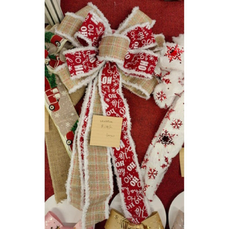 Deco bow 20, novogodišnja dekoracija, mašna, hoho, 28 x 48 cm ( 715552 )