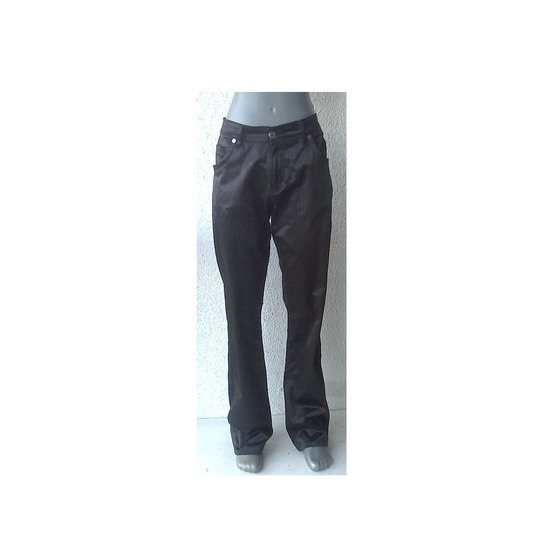 crne pantalone blage pruge W32 L34 ZEMAX