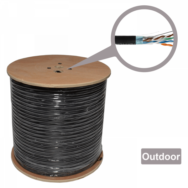 Connect XL Mrežni FTP kabl, CAT5e, Outdoor, 305 met - CAT5-FTP-CCA Outdoor