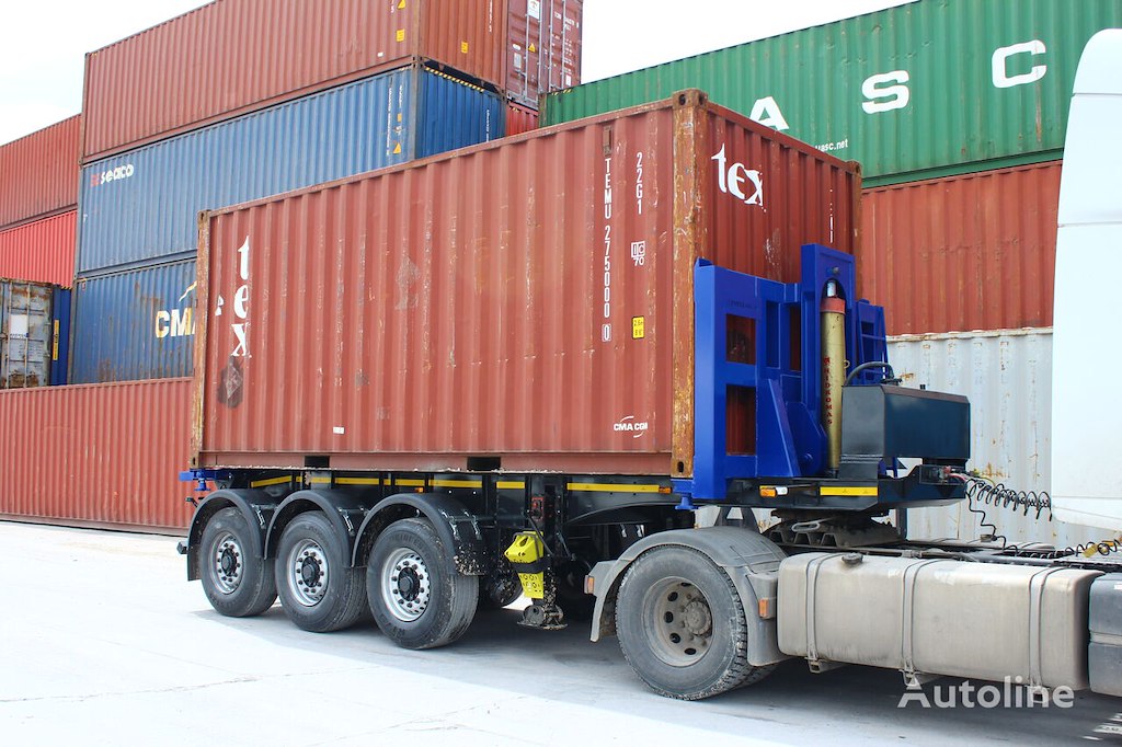 Nova Gewolf Tipping Container Chassis - 20 FT poluprikolica za prevoz kontejnera