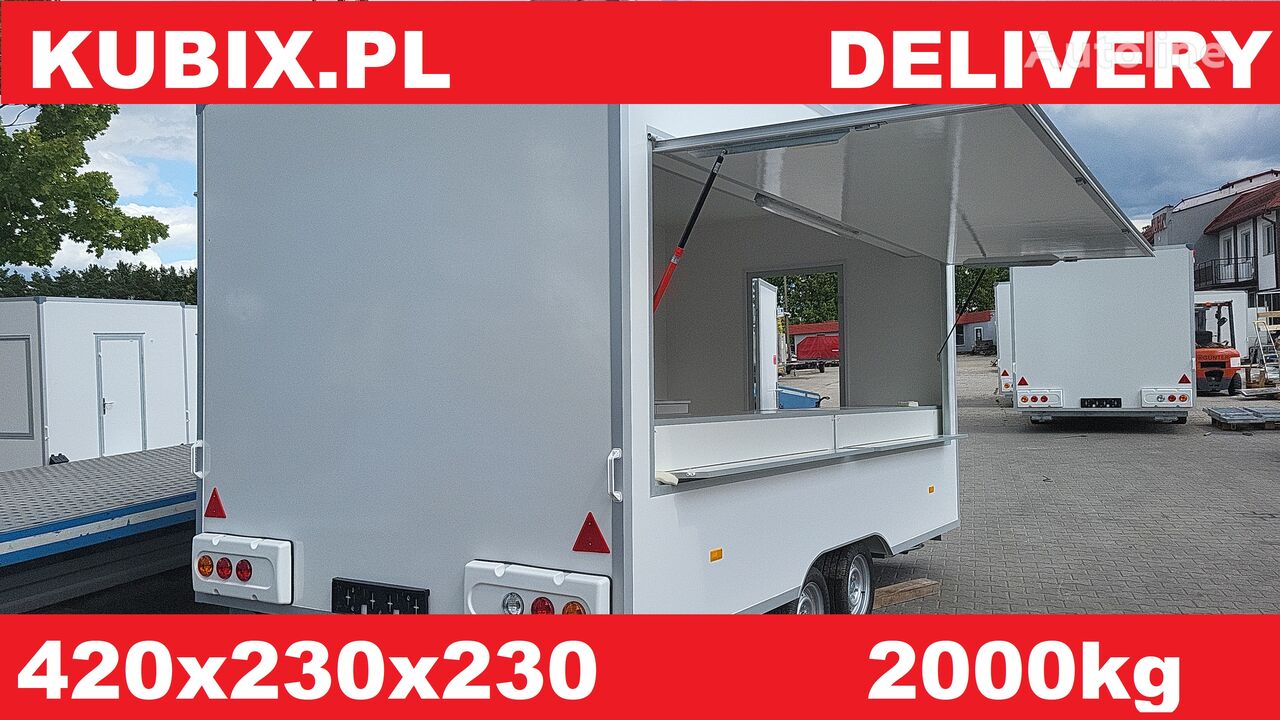 Nova Kubix New on stock! 420x230x230 catering trailer, 2000kg prikolica brze hrane