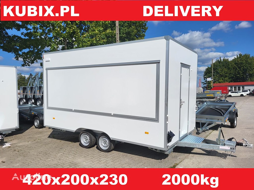 Nova Kubix New on stock! 420x203x230 catering trailer, 2000kg prikolica brze hrane