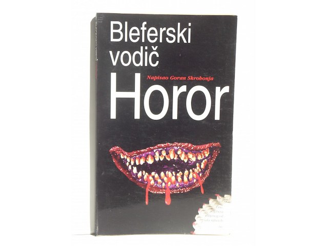 Bleferski vodič Horor - Goran Skrobonja