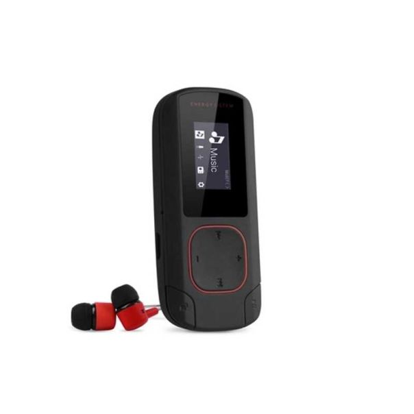 ENERGY SISTEM Bluetooth MP3 player Clip Coral, crna