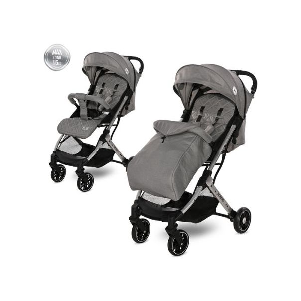 LORELLI Kolica za bebe Fiorano dolphin grey + footcover (2023)