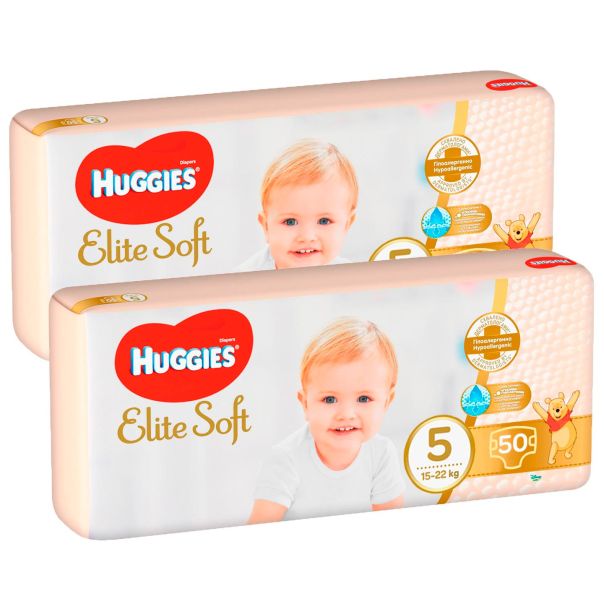 HUGGIES Pelene ESOFT (5) JR MEGA P50x2 T5