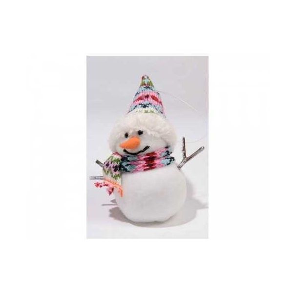 Novogodišnja figura Sneško sa kapicom