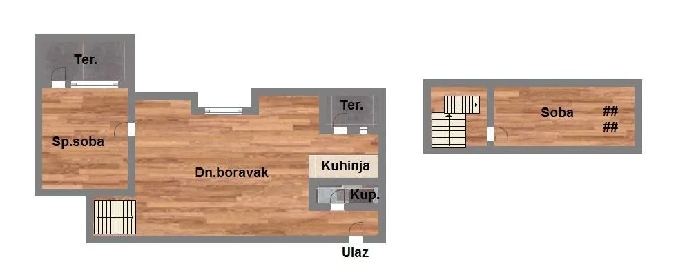 Prodaja, stan, 50m2, Detelinara, Novi Sad, Novi Sad