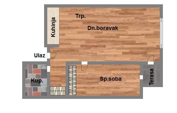 Prodaja, stan, 40m2, Telep, Novi Sad, Novi Sad