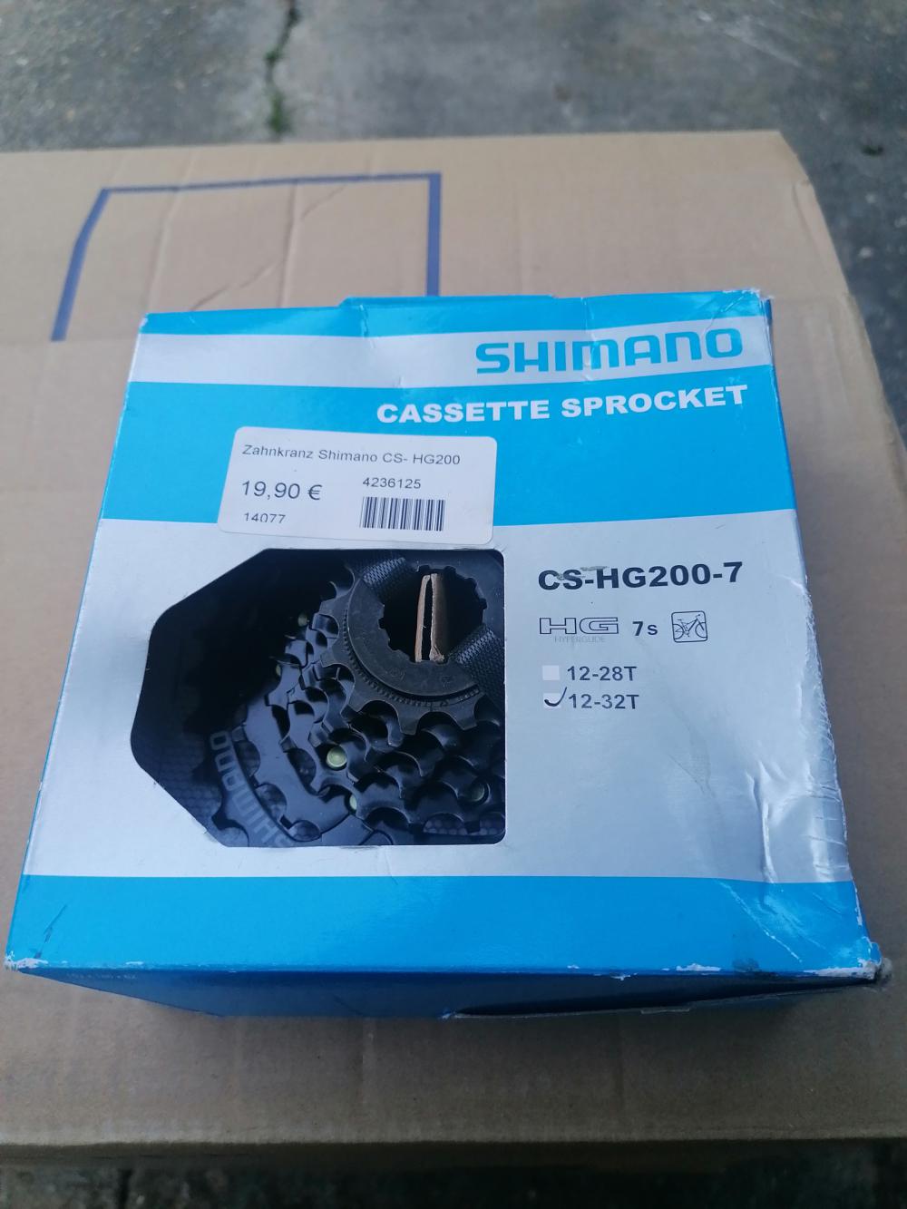 Kaseta Shimano CS-HG200-7 12-32