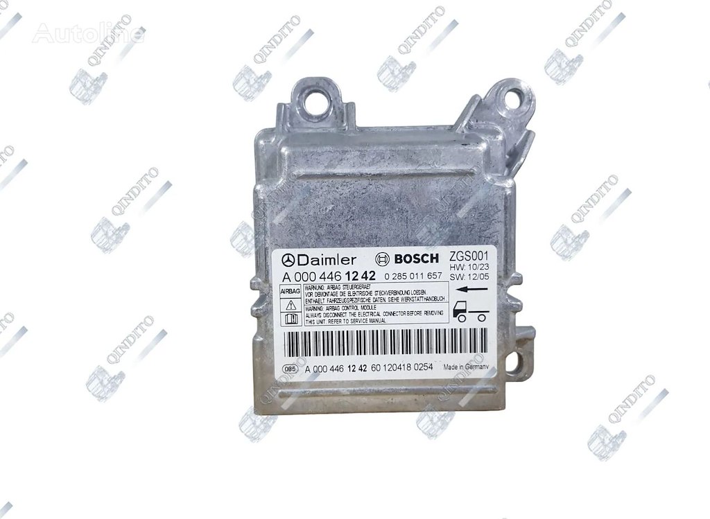 Bosch MODUŁ STEROWNIK SENSOR AIRBAG MERCEDES ACTROS MP4 A0004461242 upravljačka jedinica za tegljača