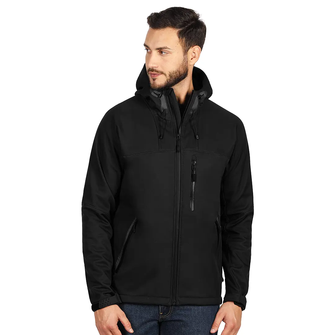 EXPLODE BLACK PEAK 8000/3000 - SOFTSHELL JAKNA SA KAPULJAČOM