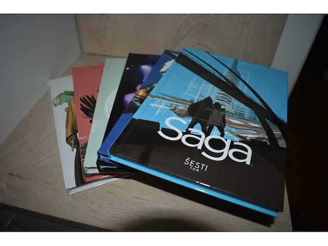 ✦ SAGA 1-6, Brajan K. Von, Fiona Stejpls ✦