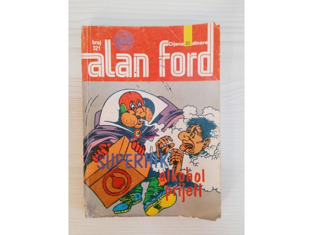 Alan Ford 321 Superhik alkohol prijeti