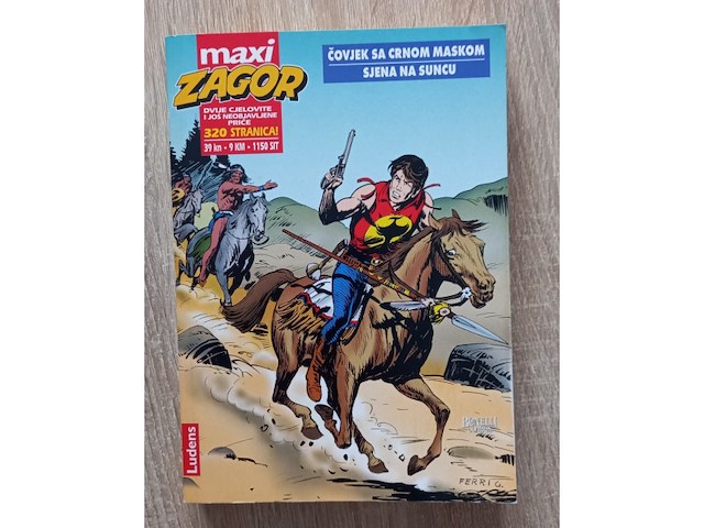 Zagor maxi 3 - Čovjek sa crnom maskom