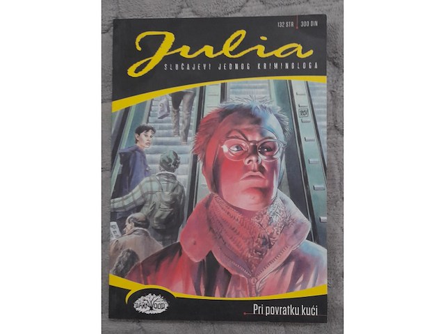 Julia #18, Darkwood, Pri povratku kući