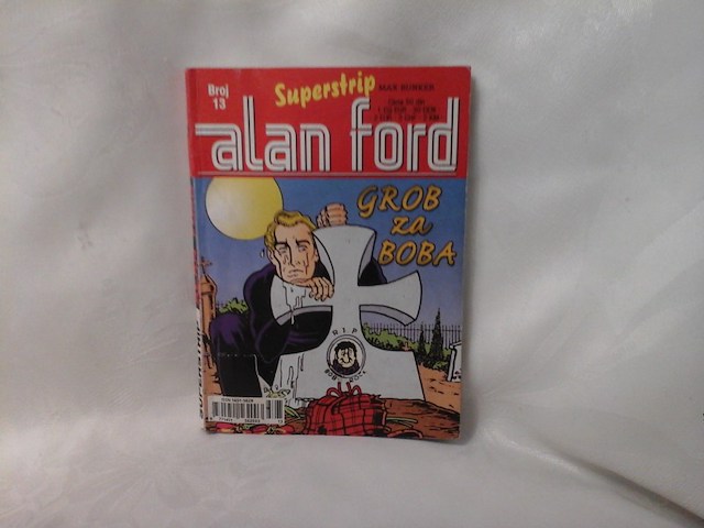 Grob za Boba broj 13 Alan Ford