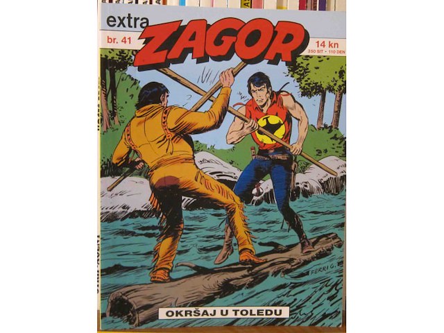 Zagor extra 41 -  Okršaj u Toledu