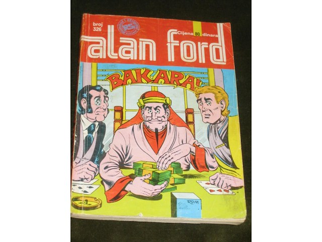 ALAN FORD BROJ 326  BAKARA!  Superstrip