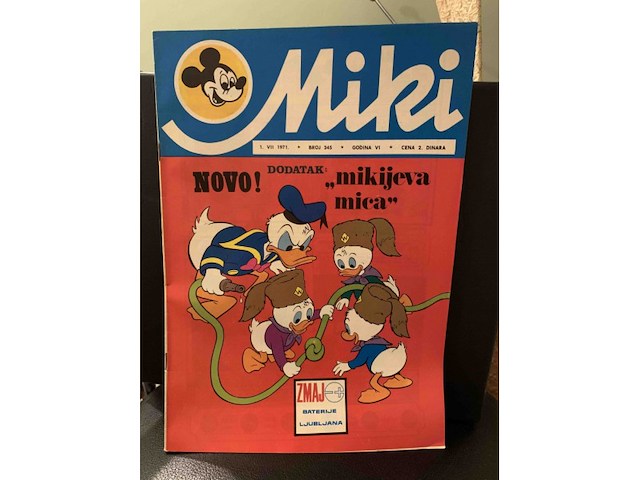 Miki 245 - 1971 godina