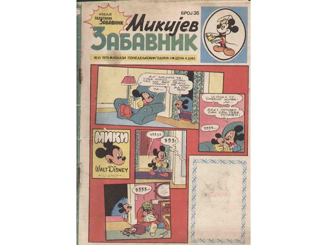 Mikijev zabavnik 36