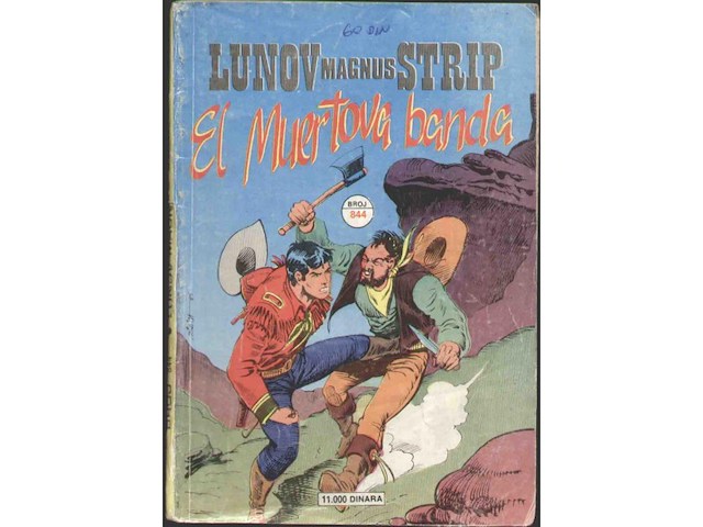 Lunov magnus strip 844 - El Muertova banda - Kit Teler