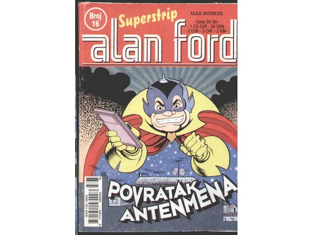 Alan Ford broj 16 - Povratak Antenmana