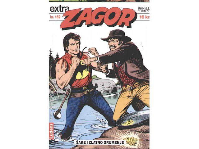 Zagor extra 152 - Šake i zlatno grumenje