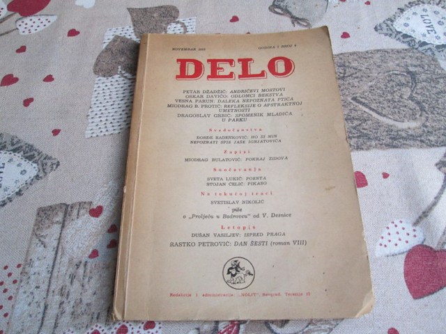 DELO brojevi 9 i 10 - 1955.