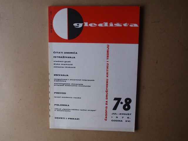 GLEDIŠTA  7- 8 / 1975