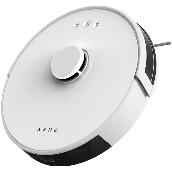 AENO Robot Vacuum Cleaner RC2S: wet & dry cleaning, smart control AENO App, powerful Japanese Nidec motor, turbo mode ( ARC0002S )