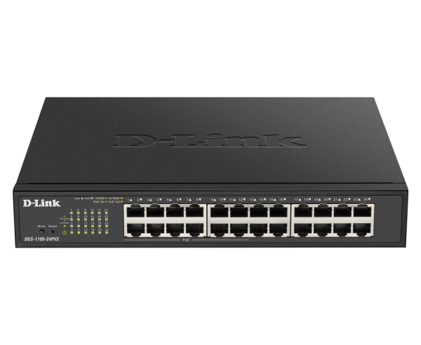 LAN Switch D-Link DGS-1100-24PV2/E 10/100/1000 24port/12PoE