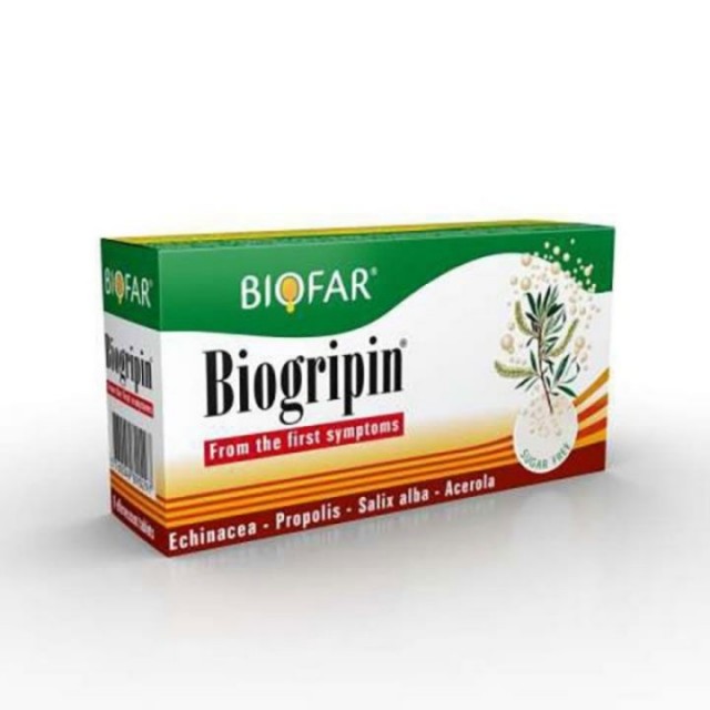 BIOFAR Biogripin 10 šumećih tableta