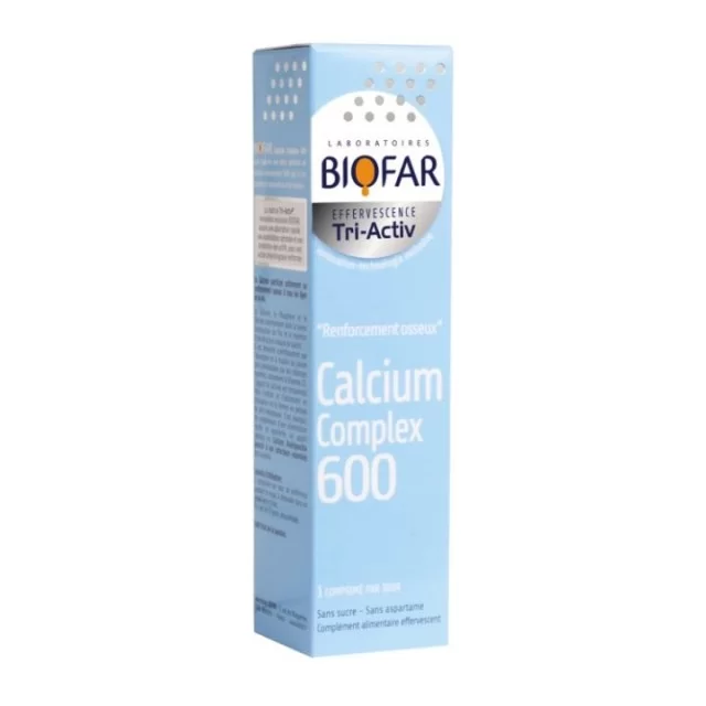BIOFAR Calcium Complex 600mg 15 šumećih tableta