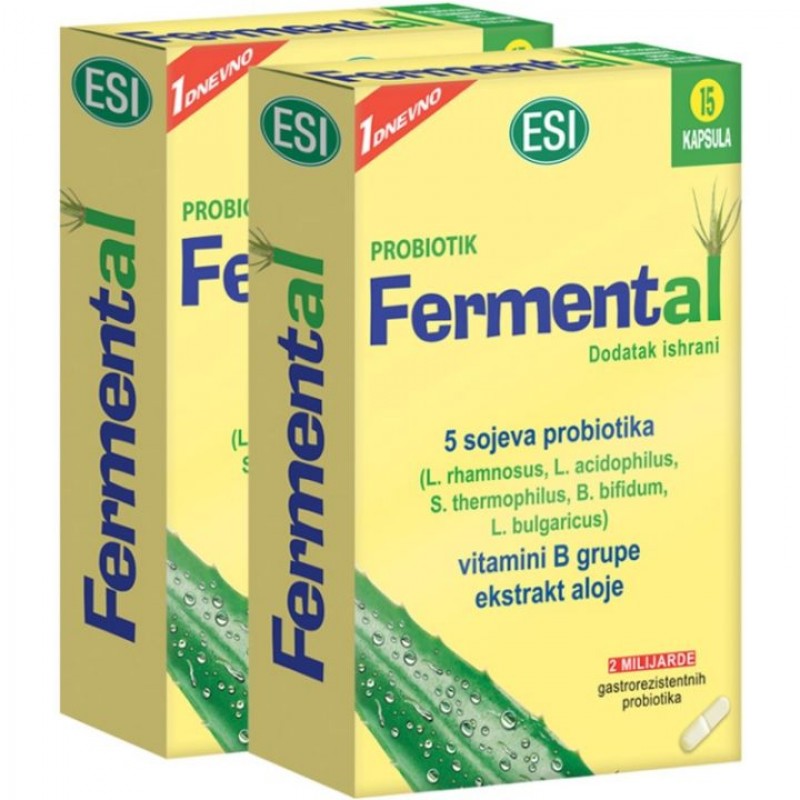 Fermental duopack 2x15 kapsula