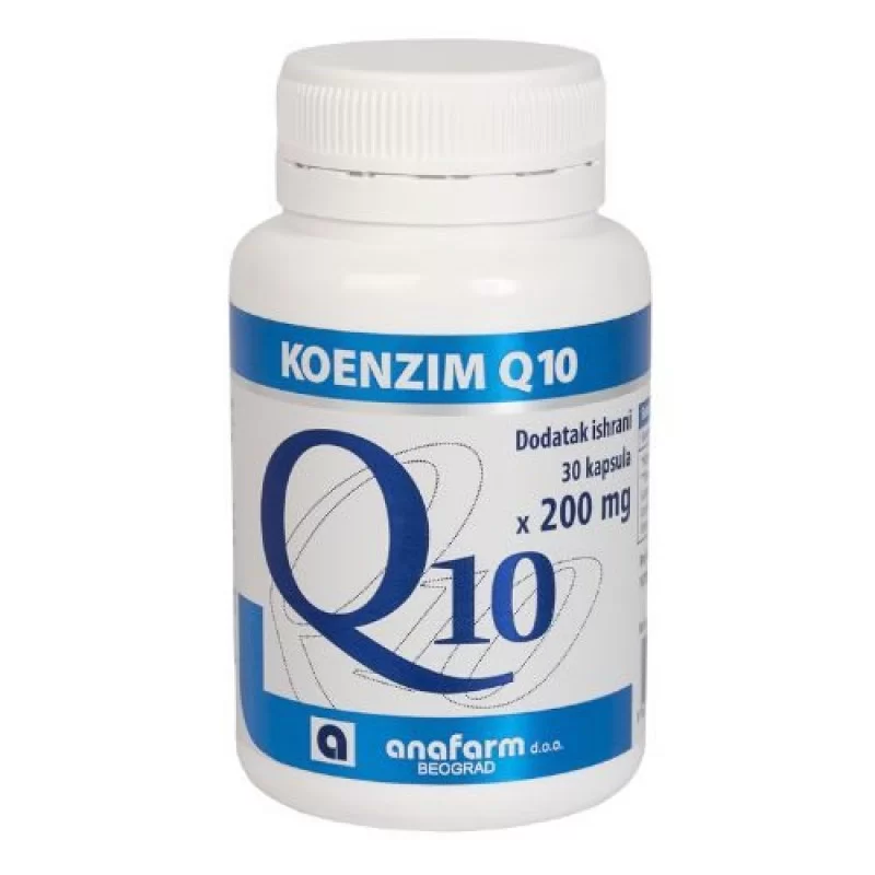 Koenzim Q10 kapsule 30 x 200mg