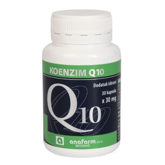 Koenzim Q10 kapsule 30 x 30mg