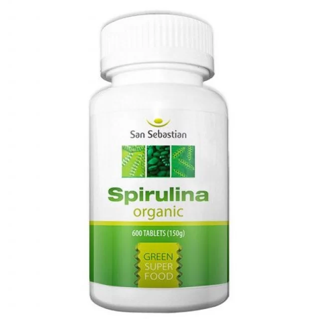 Spirulina San Sebastian 600 tableta