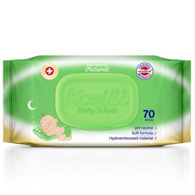 Kosili All natural vlažne maramice 70 kom