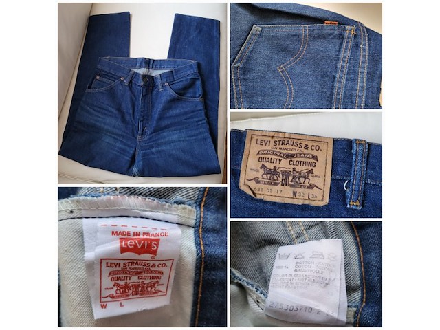 Levis 631 02 17 W32 L36 Vintage, original