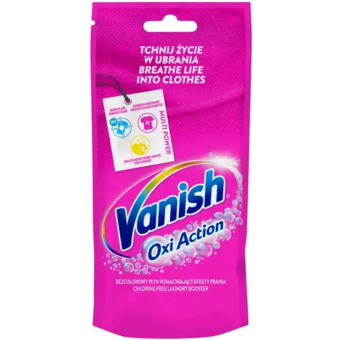 VANISH Sredstvo za uklanjanje fleka Pink oxi action 100ml