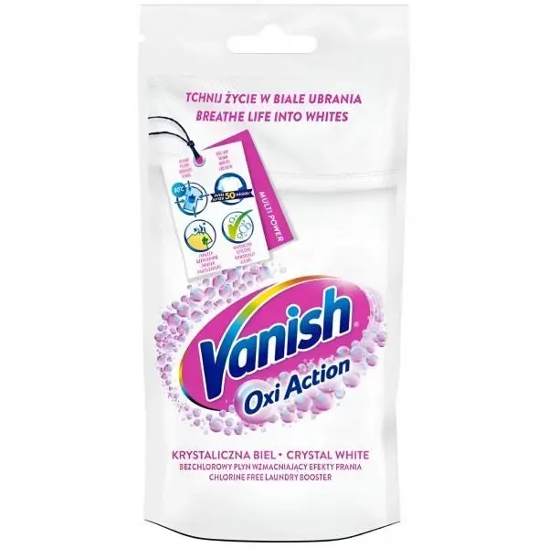 VANISH Sredstvo za uklanjanje fleka White oxi action 100ml