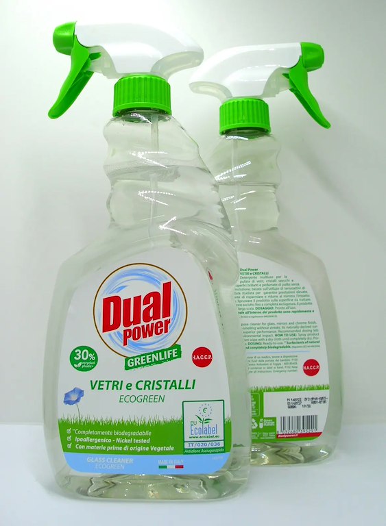 DUAL POWER za prozore SPRAY 750ml-Cristalli