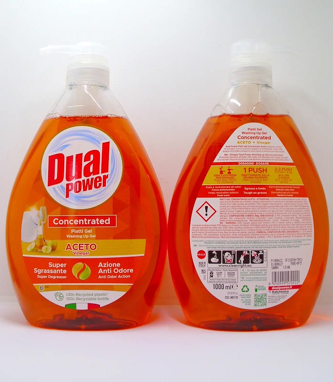 DUAL POWER za sudove koncentrat 1l-MELA ACETO