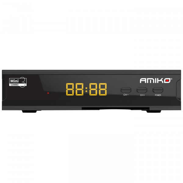 Amiko Prijemnik DVB-S2+T2/C, H.265, Full HD, USB - MINI COMBO 3