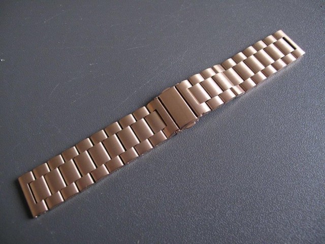 Metalna narukvica za sat - širina 22mm