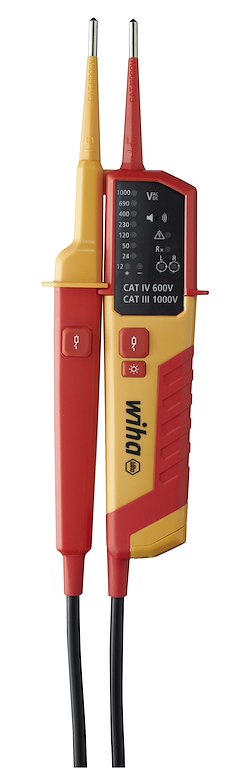 WIHA Ispitivač napona 12 - 1000 V AC CAT IV 45216 crveno-žuti