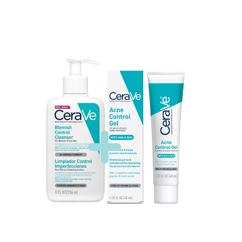 Cerave Blemish Control Cleanser 236ml + Cerave Blemish Control gel 40ml