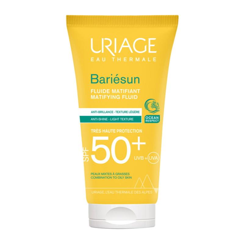 Uriage Bariesun SPF 50+ Matirajući fluid namenjen za masnu kožu 40 ml