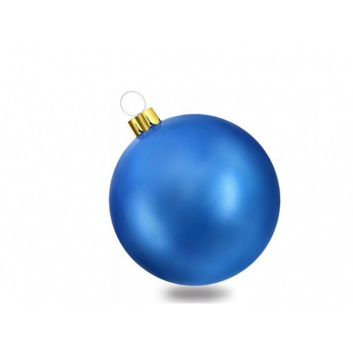 Ornamento Novogodišnja velika kugla 70cm - Plava
